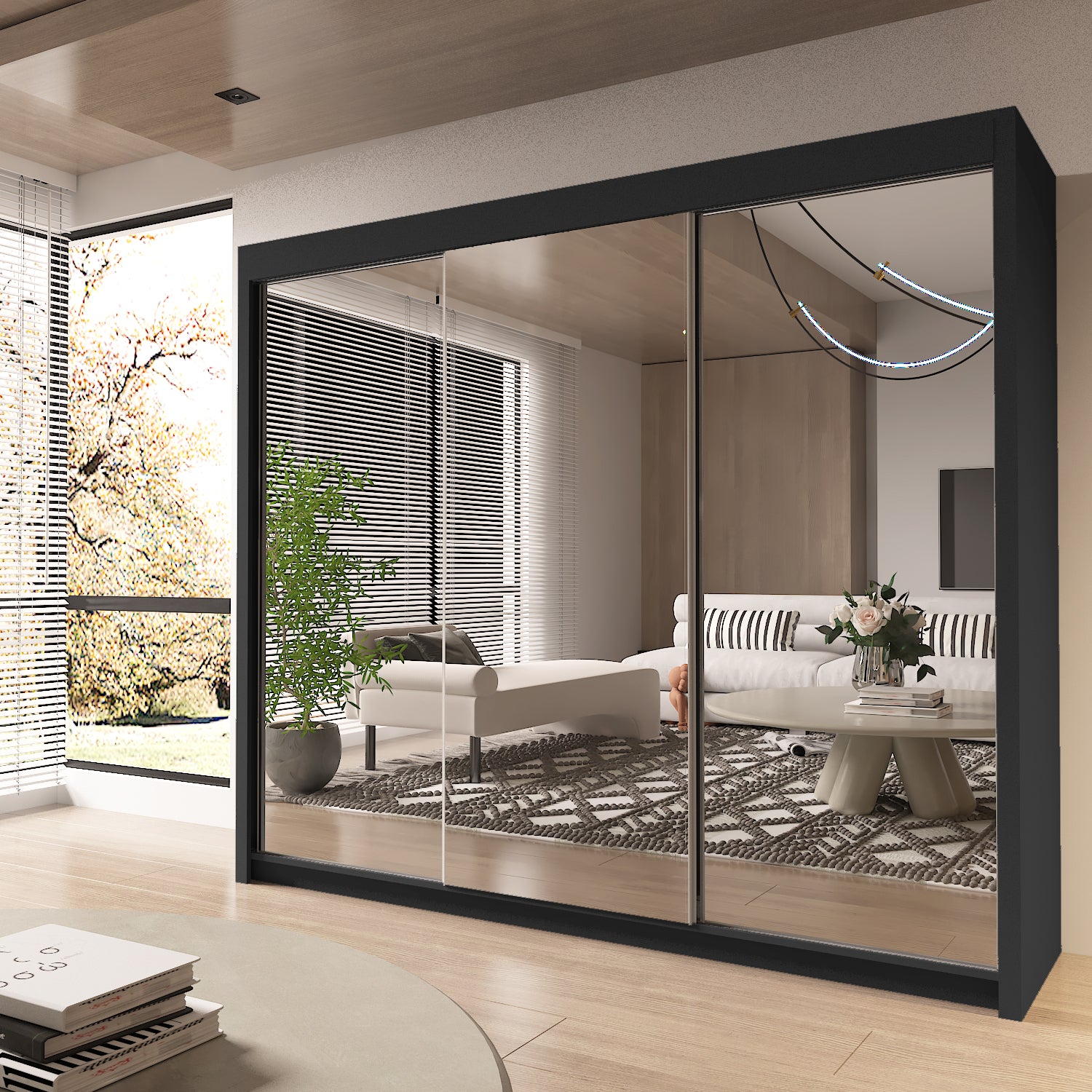 Modern sliding wardrobes store